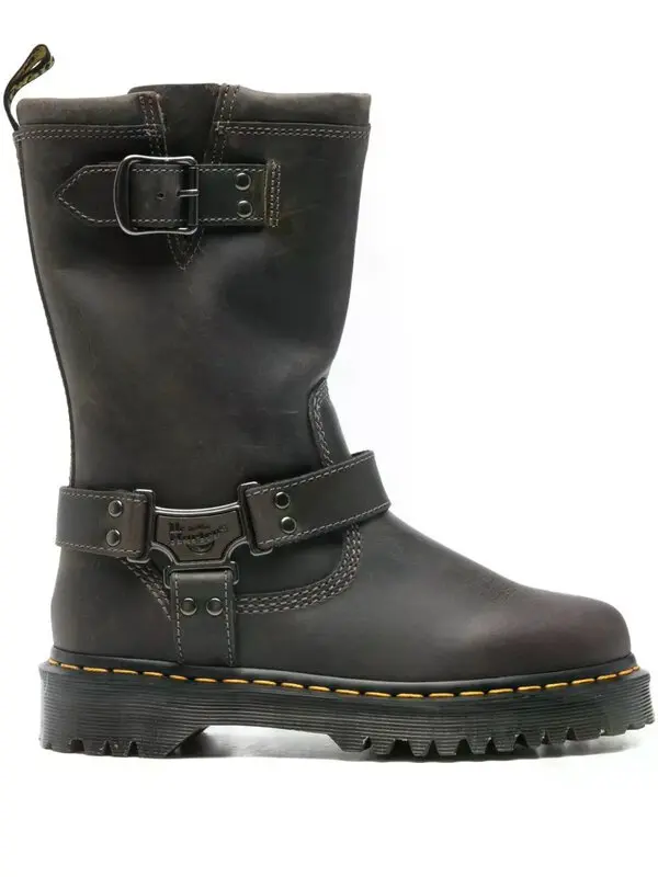 Dr. Martens Buckle Detailing Boots
