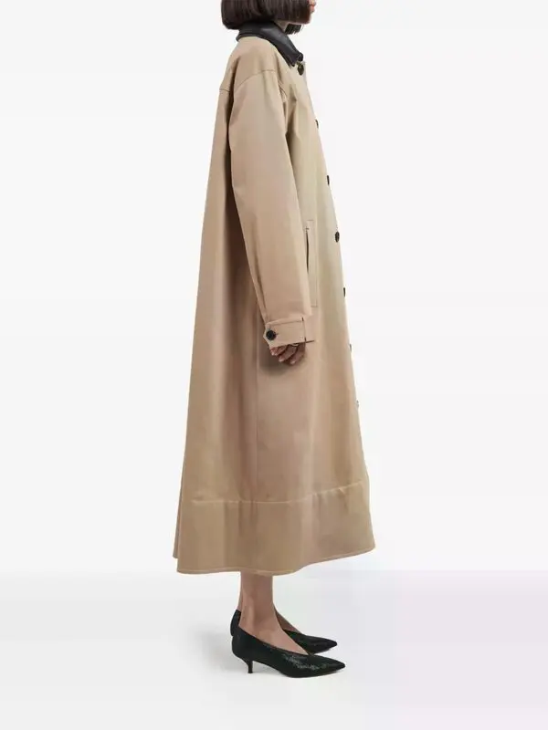 Maria Mcmanus Single-breasted Spread-collar Coat