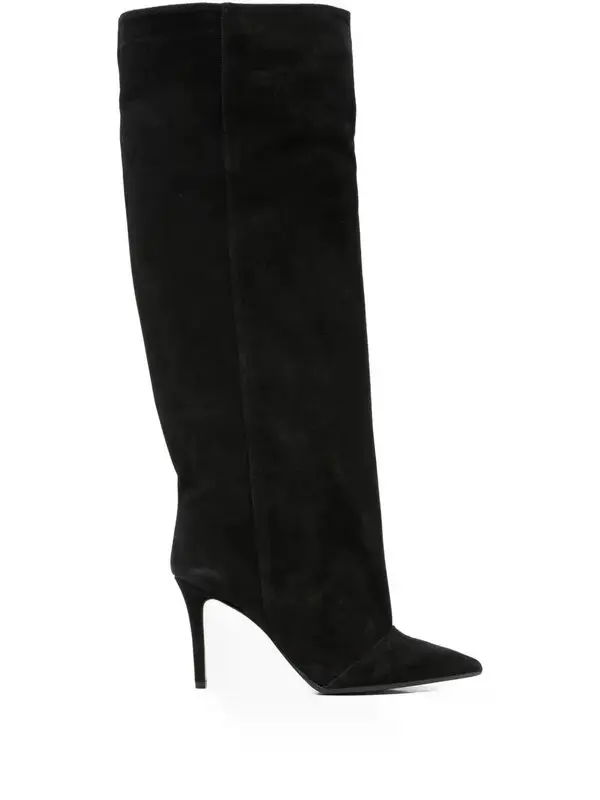 FABIO RUSCONI Pointed-toe Knee-high Boots