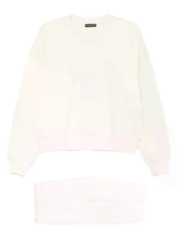 Emporio Armani Round-neck Pullover - White