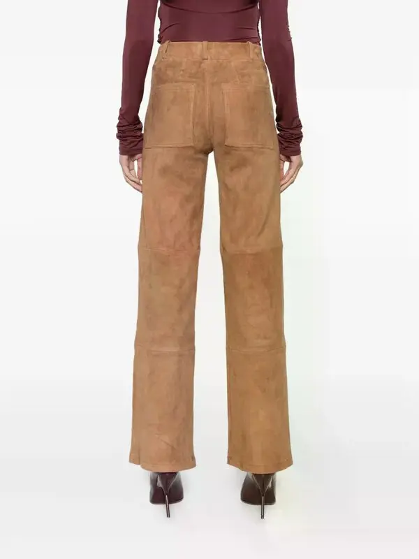 ARMA Panelled Suede Trousers
