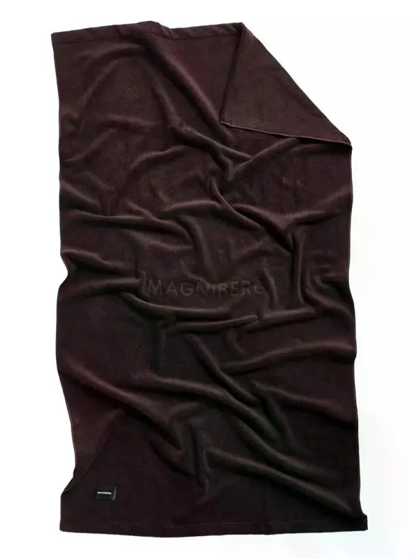 MAGNIBERG Embossed Towel - Brown