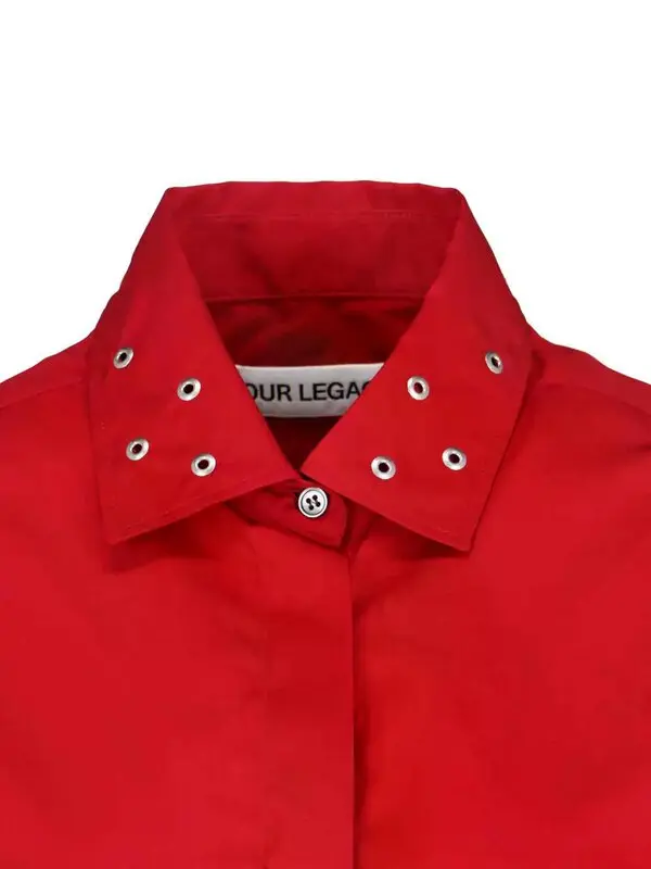 Our Legacy Eyelet Tie Top Blouse