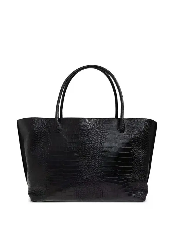 LIÉ STUDIO Eva Weekend Croc-effect Tote Bag