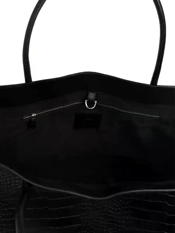 LIÉ STUDIO Eva Weekend Croc-effect Tote Bag