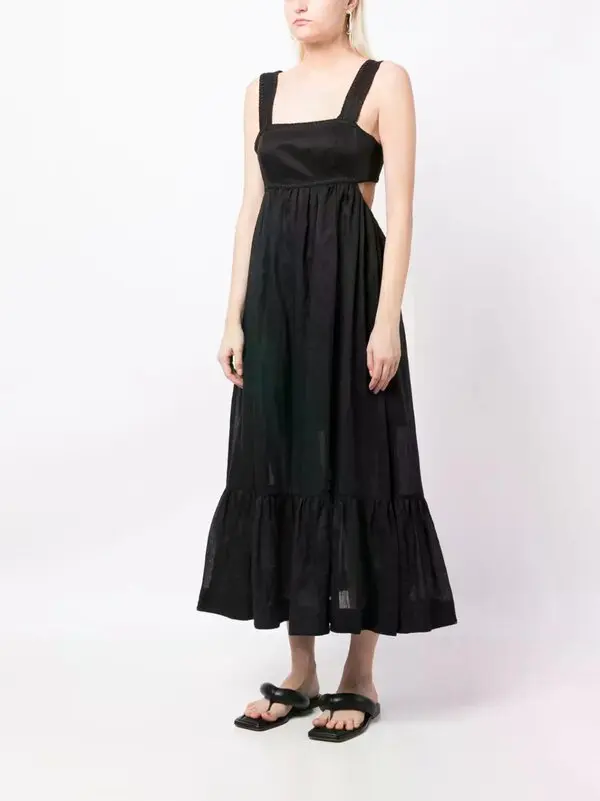 Zimmermann Bow-detailing Midi Dress