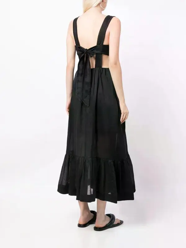 Zimmermann Bow-detailing Midi Dress