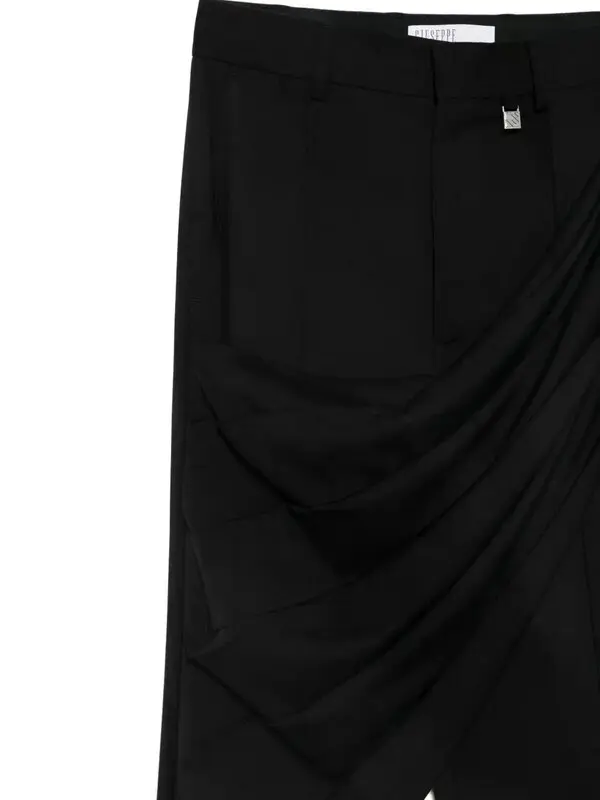 Giuseppe Di Morabito Draped Straight-leg Trousers