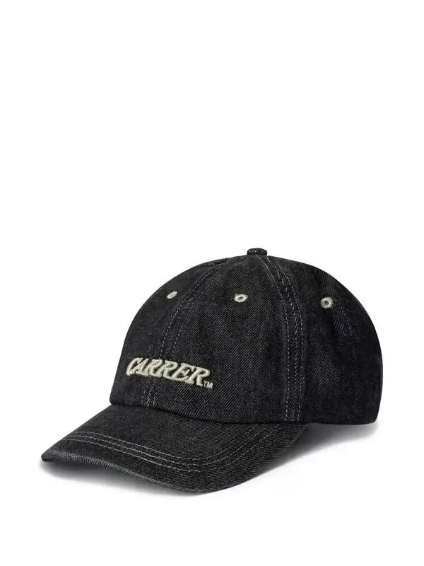 CARRER Embroidered Mica Cap - Black