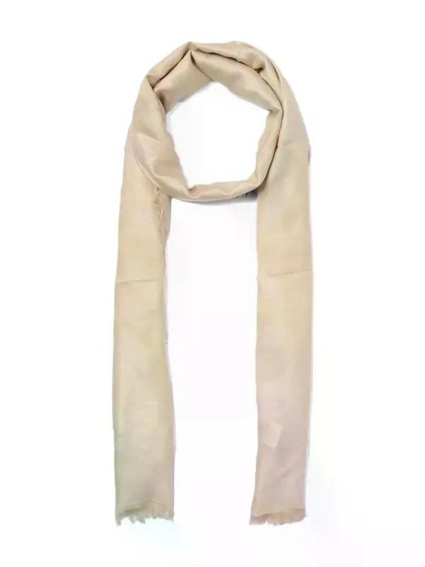 Max Mara Selvi Fringed Scarf - Neutrals