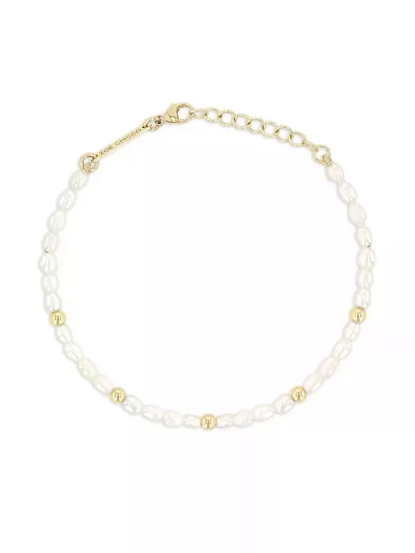 Zoe Chicco 14k Yellow Pearl Bracelet - Gold