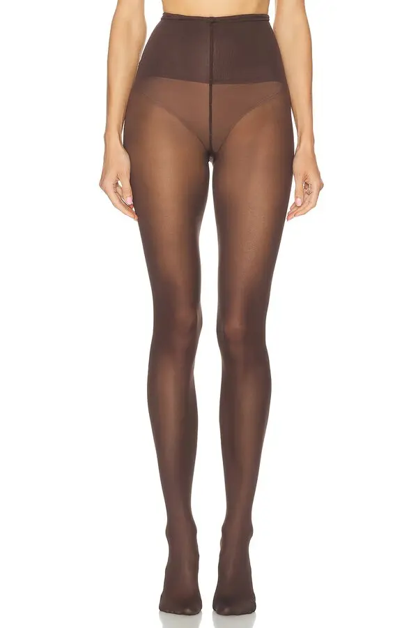 Swedish Stockings Svea Premium Tights - Dark Brown