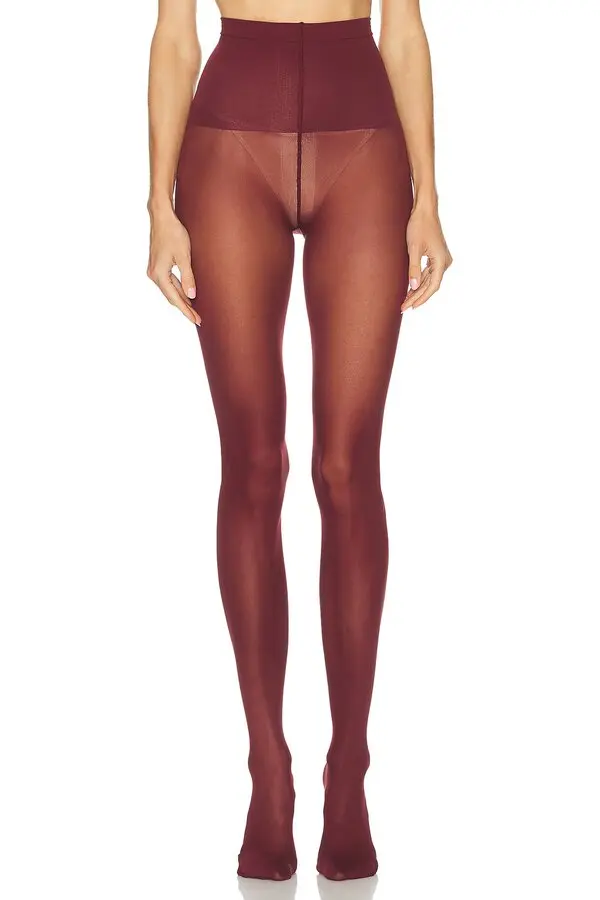 Swedish Stockings Svea Premium Tights - Deep Red