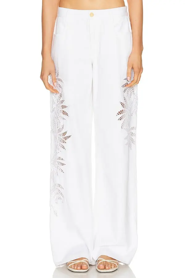 DIOTIMA Stulla Wide Leg - White