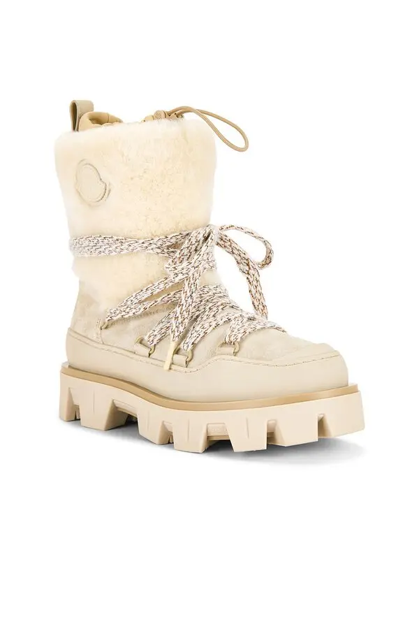 Moncler Peak Apres Boots - Beige