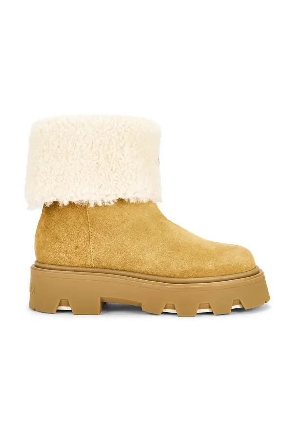 Moncler Aurea Mid Ankle Boot - Camel