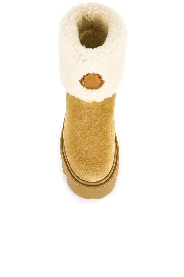 Moncler Aurea Mid Ankle Boot - Camel