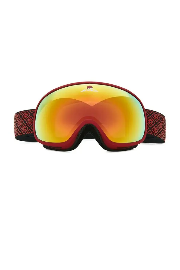 Casablanca Ski Goggles - Red & Orange