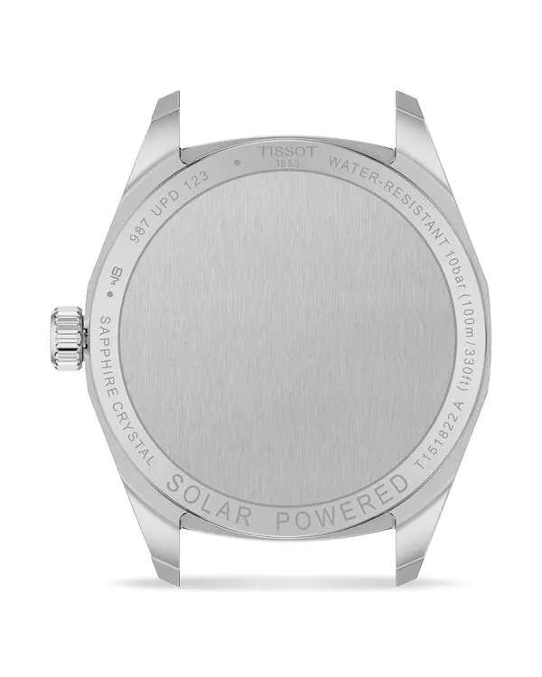 TISSOT Prc 100 Solar Quartz 34mm Watch - Silver/silver