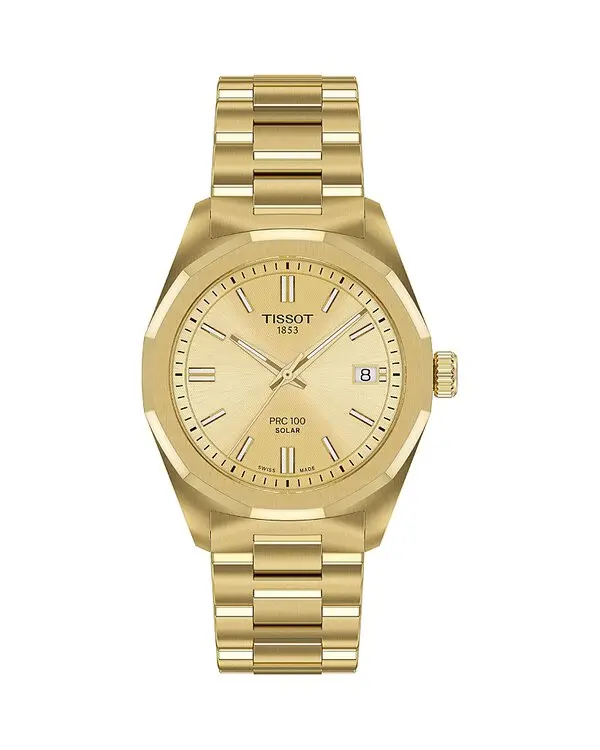 TISSOT Prc 100 34mm Watch - Gold/gold
