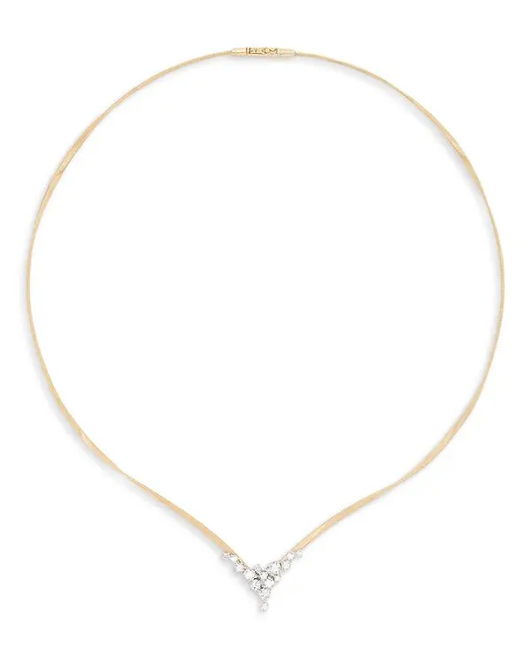 Marco Bicego Marrakech Diamond Collar Necklace - Yellow Gold