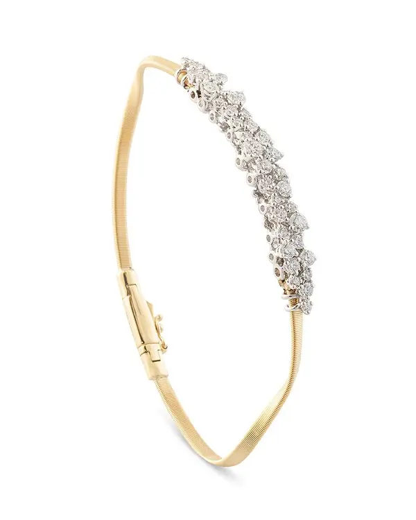 Marco Bicego 18k Marrakech Diamond Bangle Bracelet