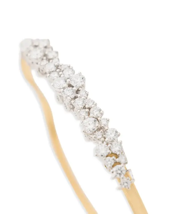 Marco Bicego 18k Marrakech Diamond Bangle Bracelet
