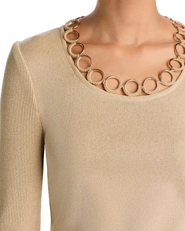 Misook Bell Sleeve Knit Tunic