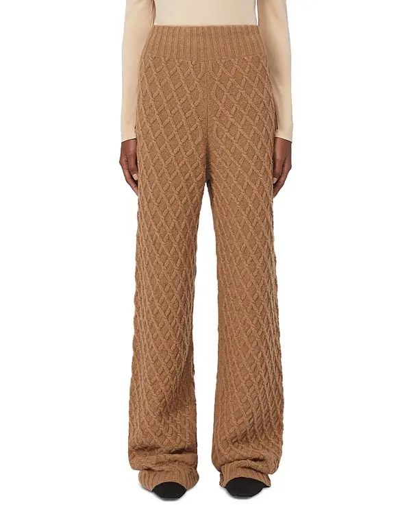 Max Mara Pevera Wool Knit Pants