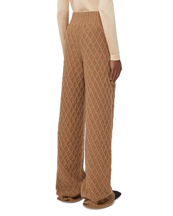 Max Mara Pevera Wool Knit Pants