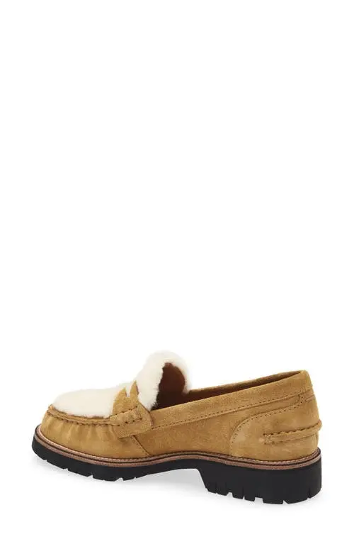 Rag & Bone Corey Genuine Shearling Penny Loafer