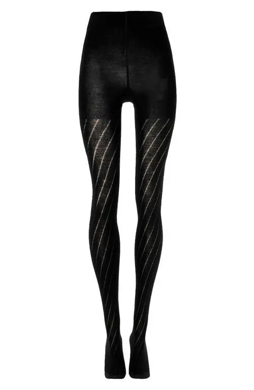 Wolford Dot Virgin Wool Blend Tights
