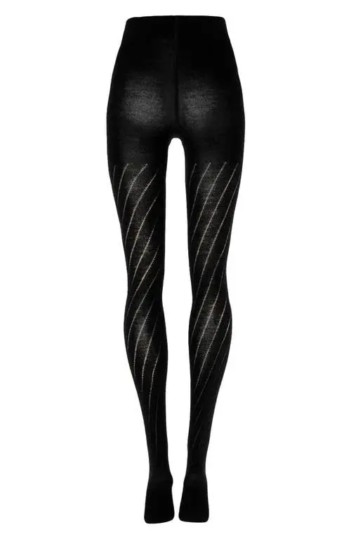 Wolford Dot Virgin Wool Blend Tights
