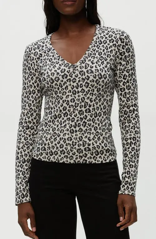 Michael Stars Remi Rib V-neck T-shirt