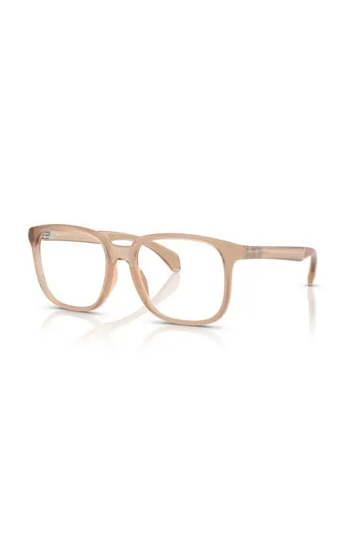 Moncler 53mm Square Optical Glasses - Beige