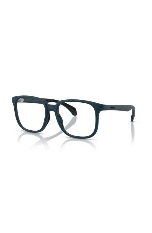 Moncler 53mm Square Optical Glasses - Blue