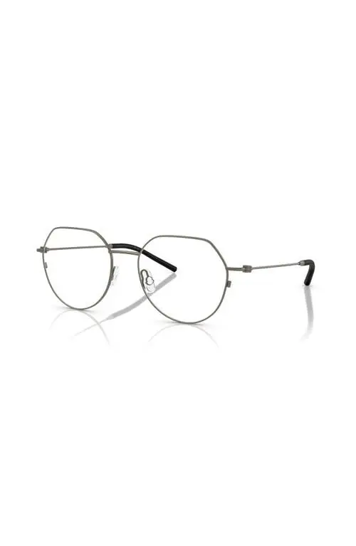 Moncler 52mm Irregular Optical Glasses - Grey