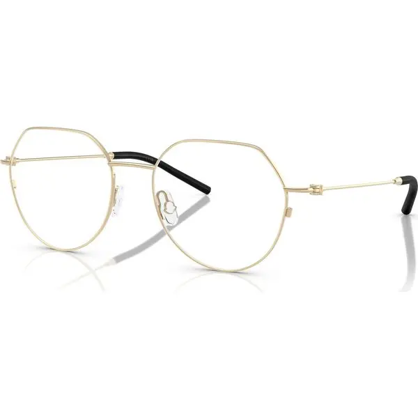 Moncler 54mm Irregular Optical Glasses - Gold