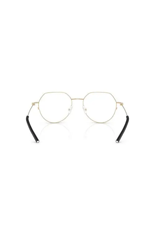 Moncler 54mm Irregular Optical Glasses - Gold