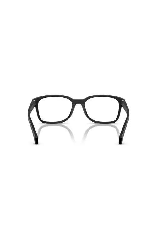 Moncler 56mm Rectangle Full Rim Eyeglasses