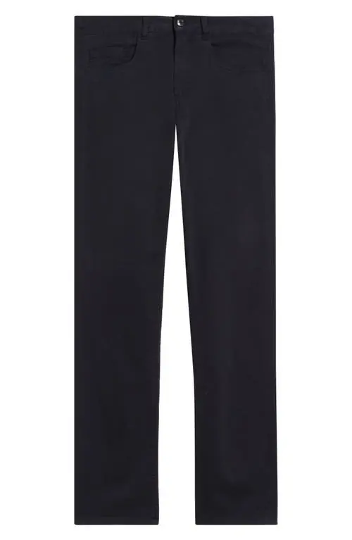 Canali Regular Fit 5-pocket Stretch Twill Trousers