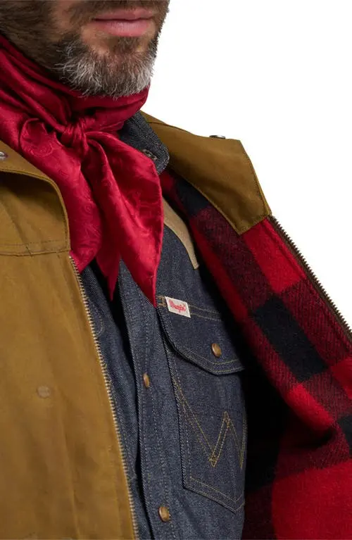 Wrangler Filson X Adventure Waxed Jacket - Tan