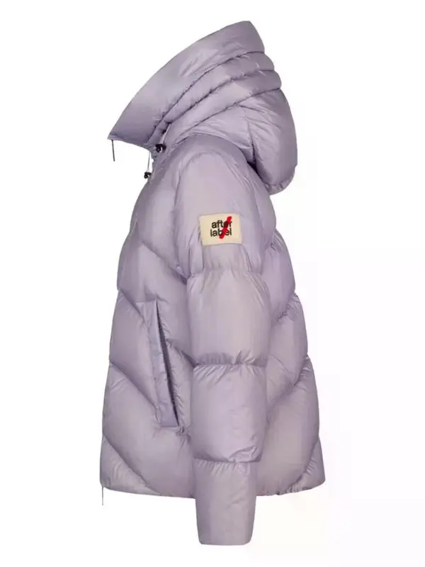 AFTER/LABEL Helsinki Puffer Jacket - Purple
