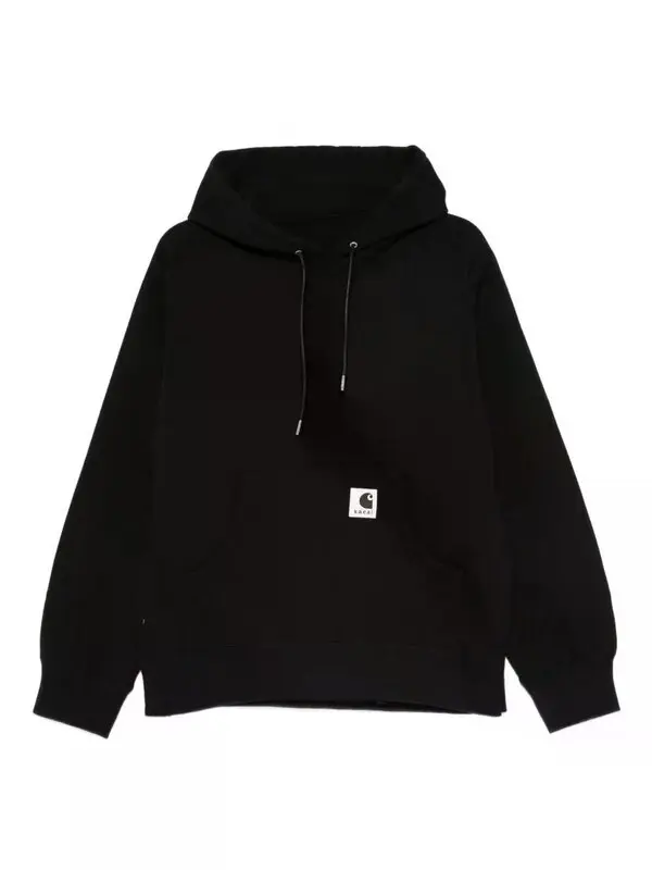 Sacai Logo-patch Hoodie