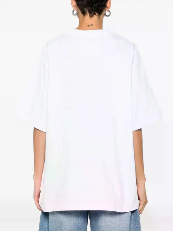 Sacai Logo-patch T-shirt