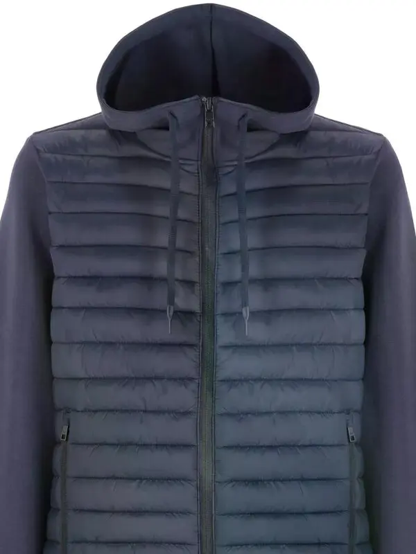 ARMATA DI MARE Zip-up Quilted Hooded Jacket