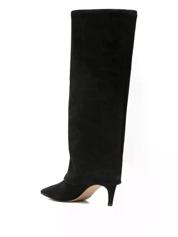 ANDREA CARRANO 60mm Suede Knee-high Boots