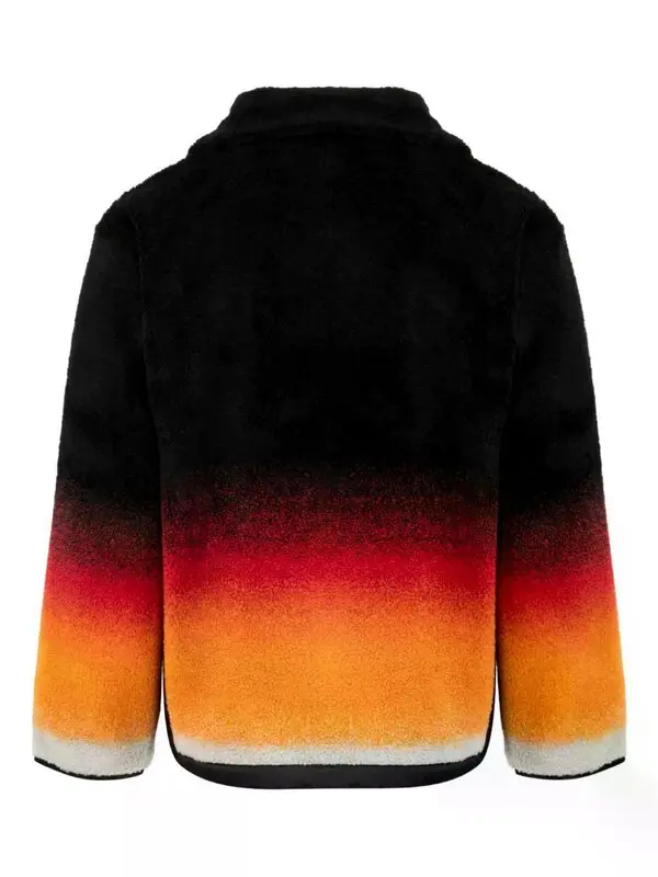 Casablanca Gradient-effect Zip Sweatshirt