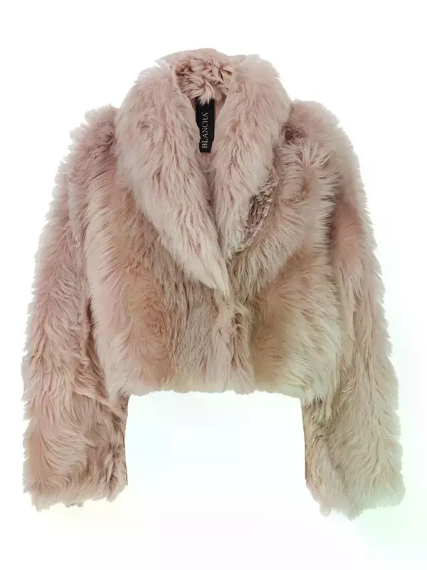 BLANCHA Shearling Jacket - Pink