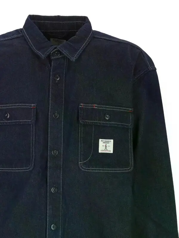 ROY ROGER'S Pocket Denim Shirt
